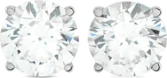 Luxury Bazaar diamond earrings - Silber