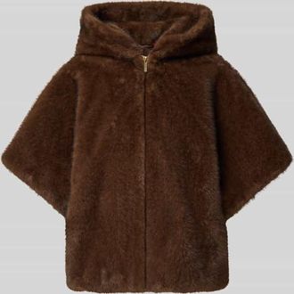 Petite M. Relaxed Fit Jacke aus Kunstfell mit 1/2-Arm