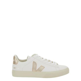 Veja Homme, Chaussures, Blanc, Taille: 36 EU Campo Low Top Baskets