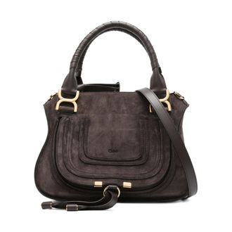 Chloé Femme, Sacs, Brun, Taille: ONE Size Marron Café Haut Fermeture éclair Sac à bandoulière