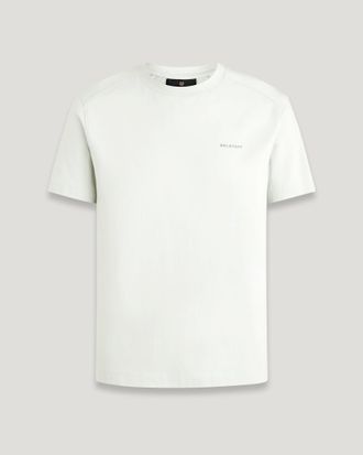 Belstaff T-shirt Alloy Pour Homme Jersey De Coton Blanc 2xl