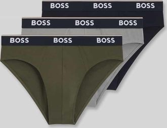 HUGO BOSS Slip aus Baumwoll-Mix im 3er-Pack Modell BRIEF 3P POWER