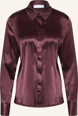 Darling Harbour Darling Harbour Hemdbluse Aus Seide rot