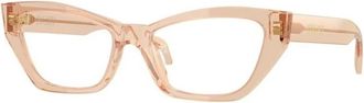 Versace Femme, Accessoires, Brun, Taille: 54 MM Ve3373U 5518 Lunettes