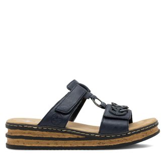 Rieker Pantoletten Rieker 62936-14 Dunkelblau
