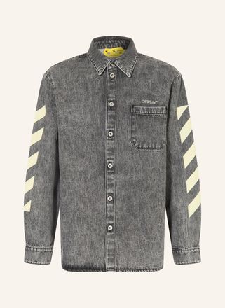 Off-white Jeanshemd grau