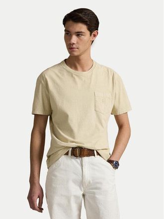 Polo Ralph Lauren T-Shirt 710969628007 Beige Custom Slim Fit