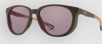 Smith Seeker Matte Forest Sonnenbrille chromapop low light rose