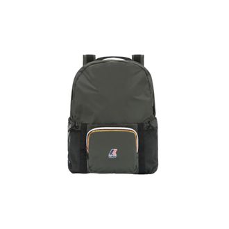 K-Way Faltbarer Rucksack Le Vrai 4.0 Michel - - Bags - Herren - Gr&uuml;n - ONE SIZE