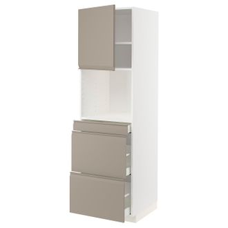IKEA METOD / MAXIMERA HS f Kombimikro m Tür/3 Schub