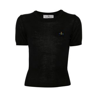 Vivienne Westwood Femme, Pulls, Noir, Taille: 36 FR Bea Sweater