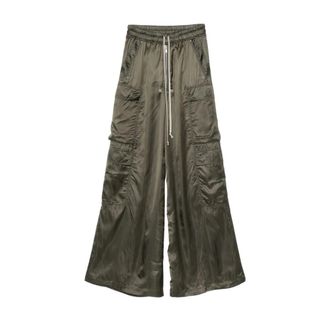 Rick Owens Cargo-Hose mit Kordelzug - - Trousers - Damen - Gr&uuml;n - XS