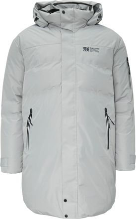 s.Oliver Wasserabweisender wattierter Parka mit Kontrast-Details Taubengrau 3XL