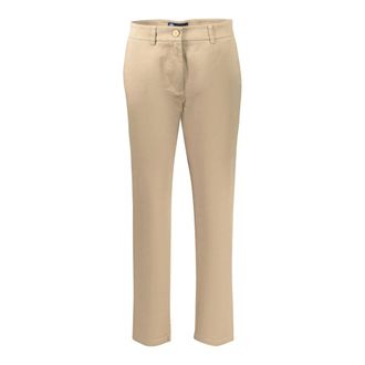 North Sails Femme, Pantalons, Beige, Taille: 46 FR Chinos Slim-fit