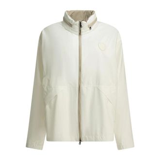 Brunello Cucinelli Leichte Jacke mit Rei&szlig;verschluss - - Jackets - Damen - Wei&szlig; - S