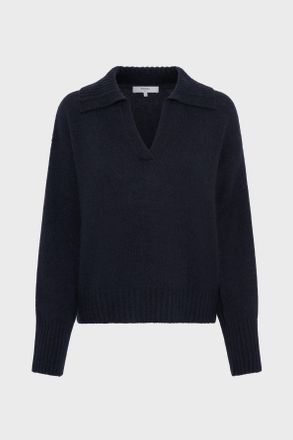 Gerard Darel Pull &agrave; col polo - Marine
