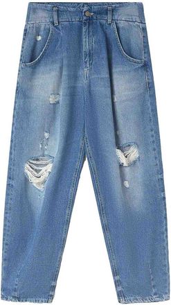 Dondup Bootcut Jeans - Jeansblau
