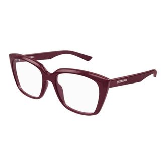 Balenciaga Bb0062O 008 Brillen - - Accessories - Damen - Rot - 53 MM
