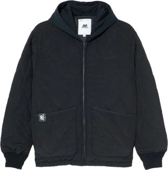 Chocoolate veste matelassée à logo brodé - Bleu