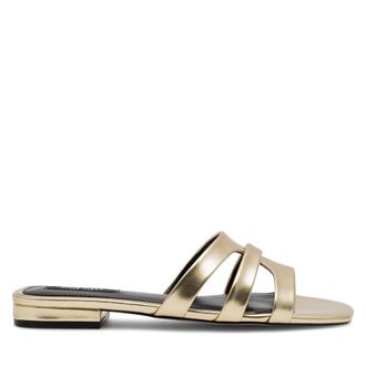Nine West Pantoletten Nine West 123AL1207-1 Goldfarben
