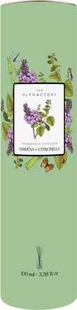 The Olphactory Raumduft Diffuser Verbena + CITRONELLA Olphactory 100 ml - Lufterfrischer, Duftstäbchen, Raum Duft, Verdunster