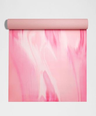 lululemon Le Tapis 5 mm en caoutchouc certifi&eacute; FSC - Rose/Blanc