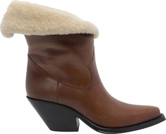Chlo&eacute; Bottines - Marron