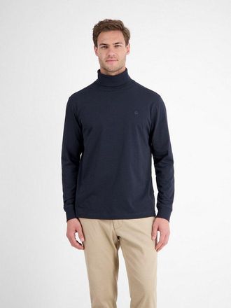 Lerros Sweatshirt LERROS Rollkragenshirt aus weicher Baumwolle