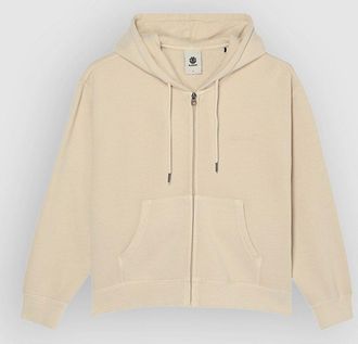 Element Lowcase Pigment Fleecejacke oat milk