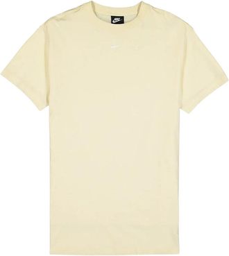 Nike T-Shirt f&uuml;r Herren, Logo, lose Passform (Cremefarbe)