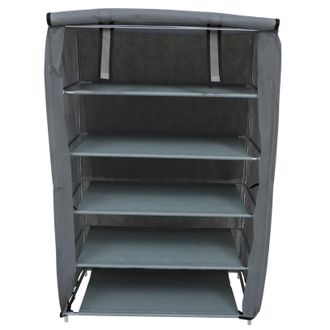 Garneck Schmaler Schuhschrank aus Robustem Material mit Staubschutz Platzsparend und Einfach zu Montieren Vielseitiger Schuhorganizer für Flur Schlafzimmer un