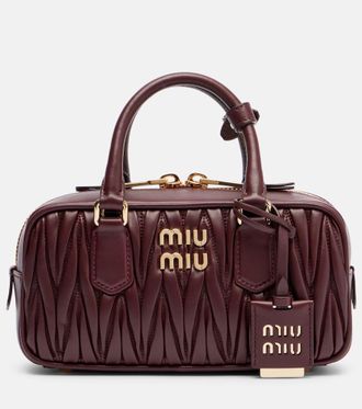 Miu Miu Tote Bag Arcadie aus Matelass&eacute;-Leder