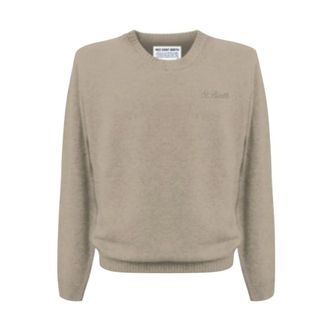 MC2 Saint Barth Regent Lambswool Herren Pullover - - Knitwear - Herren - Beige - 2XL
