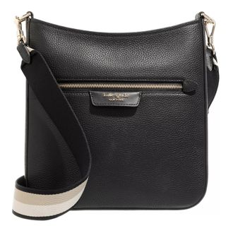 Kate Spade New York Kate Spade New York Crossbody Bags - Hudson Pebbled Leather Messenger Crossbody - Gr. unisize - in Schwarz - f&uuml;r Damen
