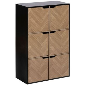 5five Simply Smart Five Simply Smart - Etagère 6 cases Mixn Door chevrons