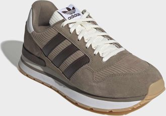 adidas Sneaker ADIDAS ORIGINALS ZX 500 RS, Herren, Gr. 38,5, braun (frozen lemon, braun, ftwr wei&szlig;), Leder, Textil, Schuhe Sneaker, Topseller