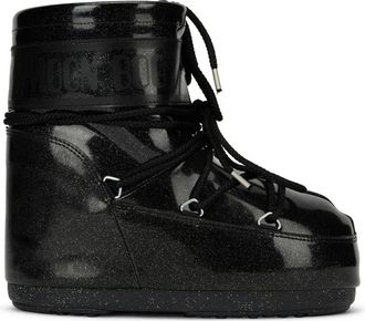 Moon Boot Femme, Chaussures, Noir, Taille: 36 EU Icon Low Glitter Boot