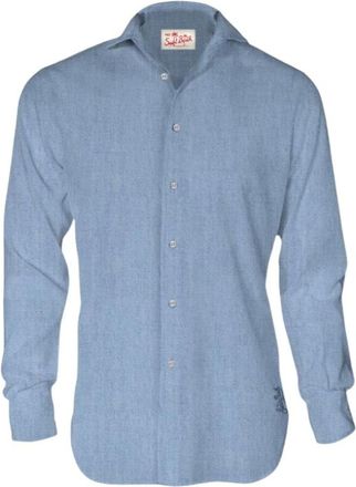 Saint Barth Homme, Chemises, Bleu, Taille: 2XL Chemise Pamplona