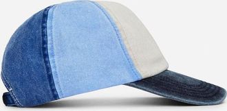 Arket Cap Aus Twill Mit Blockstreifen -Schwarz