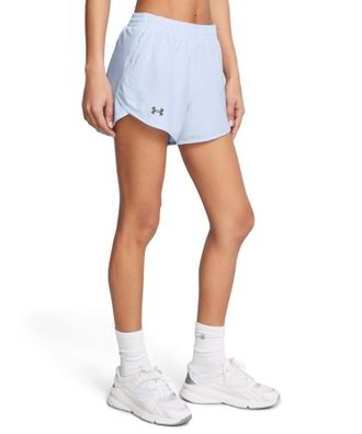 Under Armour Damen Fly by 3In Short Laufbekleidung Laufshorts Nimbus Blue - Hellblau Xs