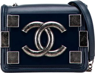Chanel Sac bandouli&egrave;re Pre-owned - Femme - Pre-owned - Bleu - Taille: ONE Size