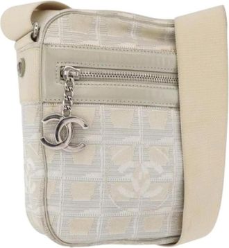 Chanel Pre-owned Vintage Nylon Shoulder Bag - - Pre-owned - Damen - Beige - ONE SIZE