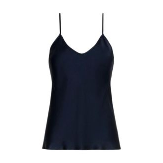 Max Mara Femme, Tops, Bleu, Taille: 38 FR Top d&eacute;contract&eacute;