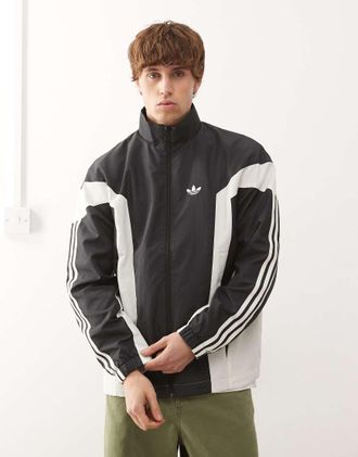 adidas Originals Veste de basketball coupe-vent - Noir