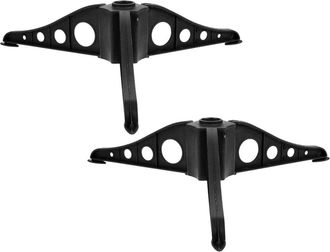 Garneck 2stücke Weihnachtsbaumständer Stabiler Kunstbaum Fußrahmen Einfach Zu Montieren Für Elegante Weihnachtsdekoration Robust Und Langlebig Höhe Für Künstl