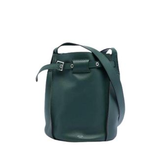Celine Pre-owned Big Bag Bucket - Femme - Pre-owned - Vert - Taille: ONE Size