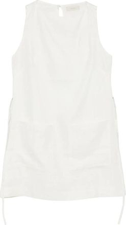 Faithfull The Brand Femme, Robes, Blanc, Taille: 38 FR Elena Mini