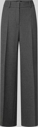 Cambio Regular Fit Weite Hose mit Viskose-Woll-Anteil Modell AMELIE