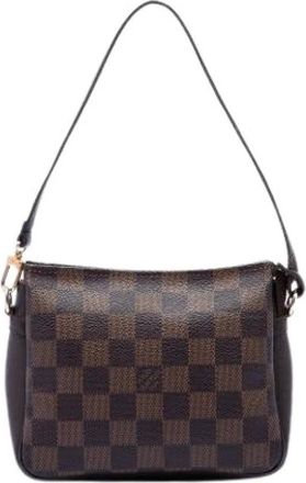 Louis Vuitton Pre-owned Trousse Pochette - Femme - Pre-owned - Brun - Taille: ONE Size