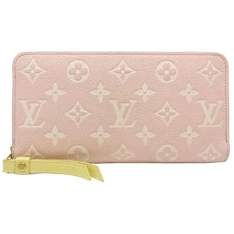 Louis Vuitton Pre-owned Stoff portemonnaies - - Pre-owned - Damen - Beige - ONE SIZE
